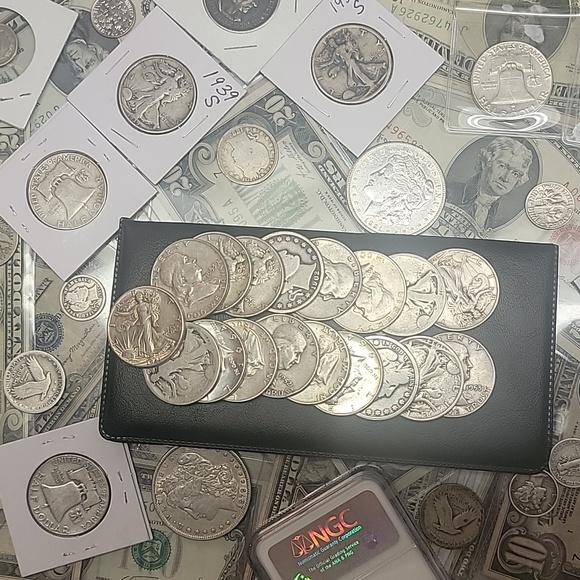 Silver Jeans | Other | Us Silver Coins Face | Poshmark